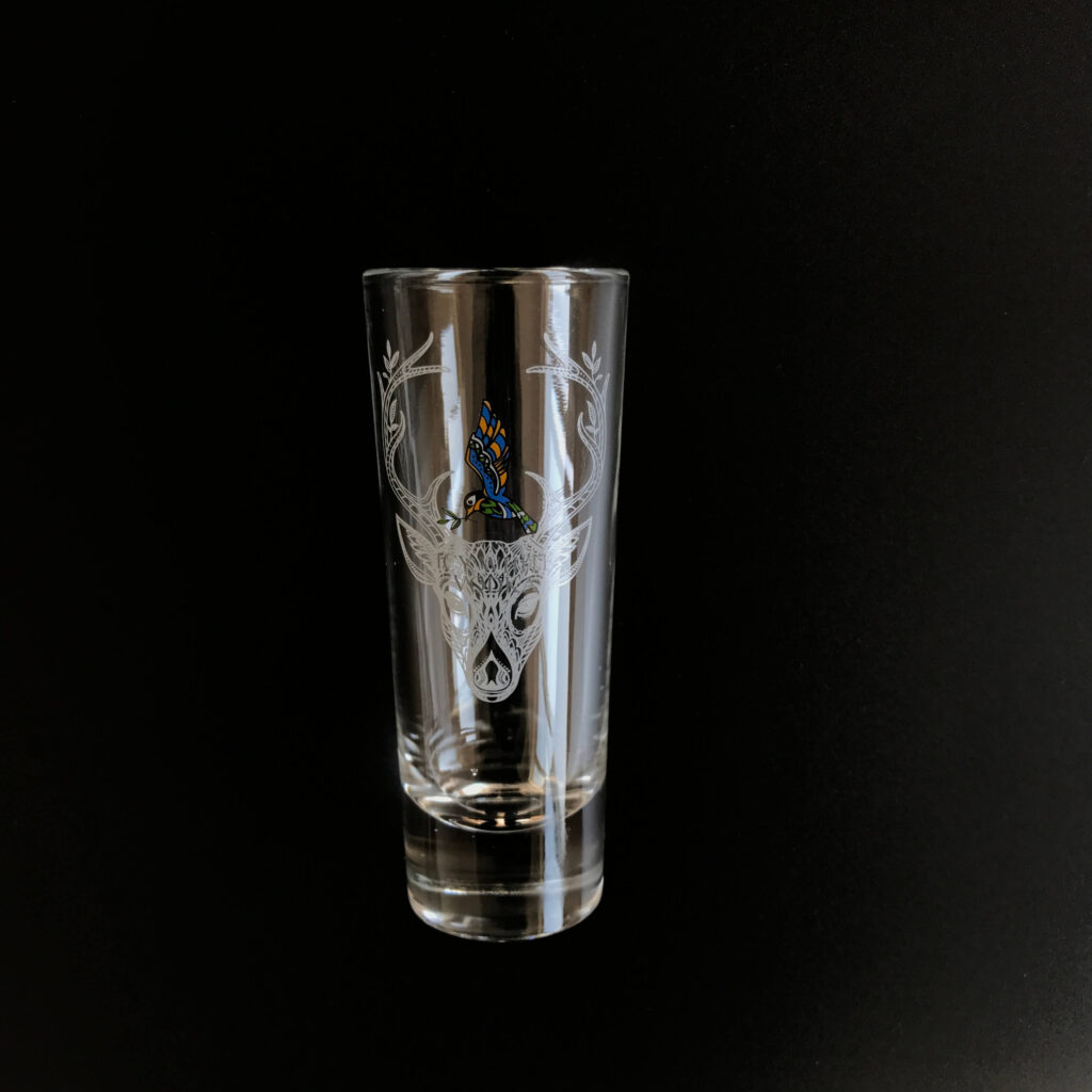 Double Shot Glasses 21oz 60ml Reliable Glasswares Glass Cups Glass Jars Manufacturer In China