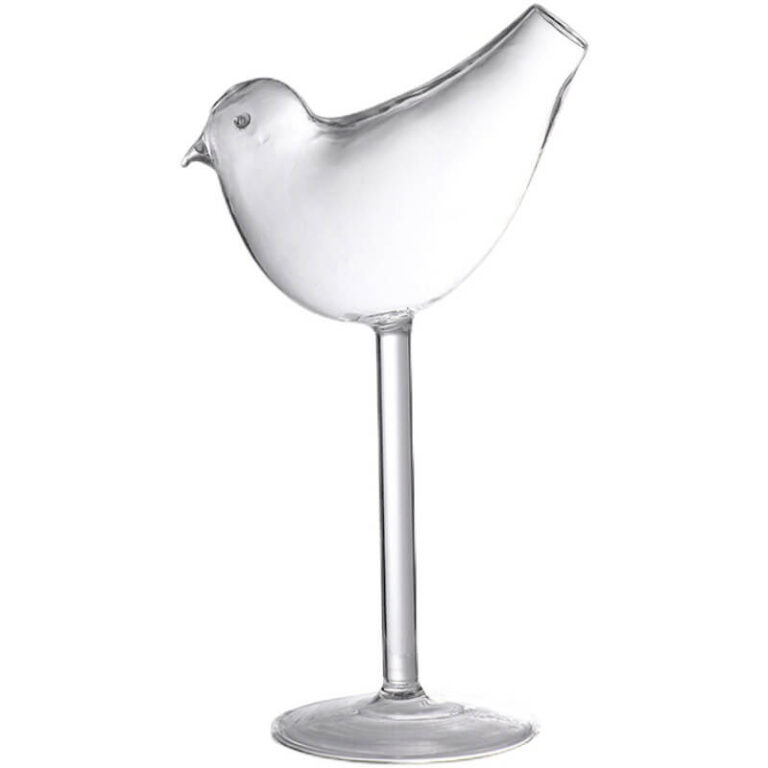Elegant Bird Cocktail Glasses - Lida